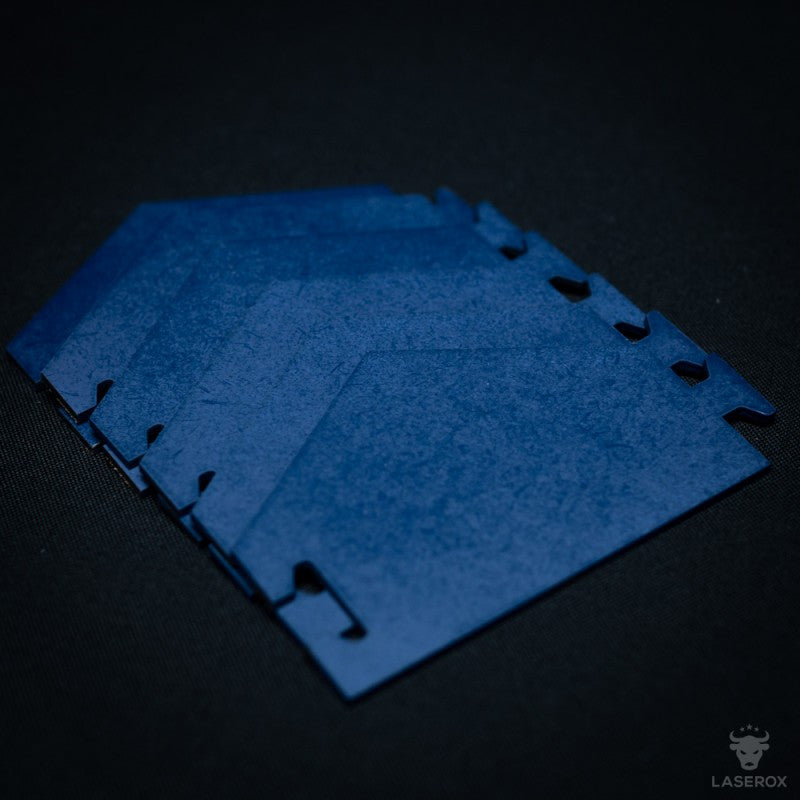 Laserox Inserts - Twilight Imperium Map Frame ( 8 player modul-BLUE) – Little Plastic Fellas