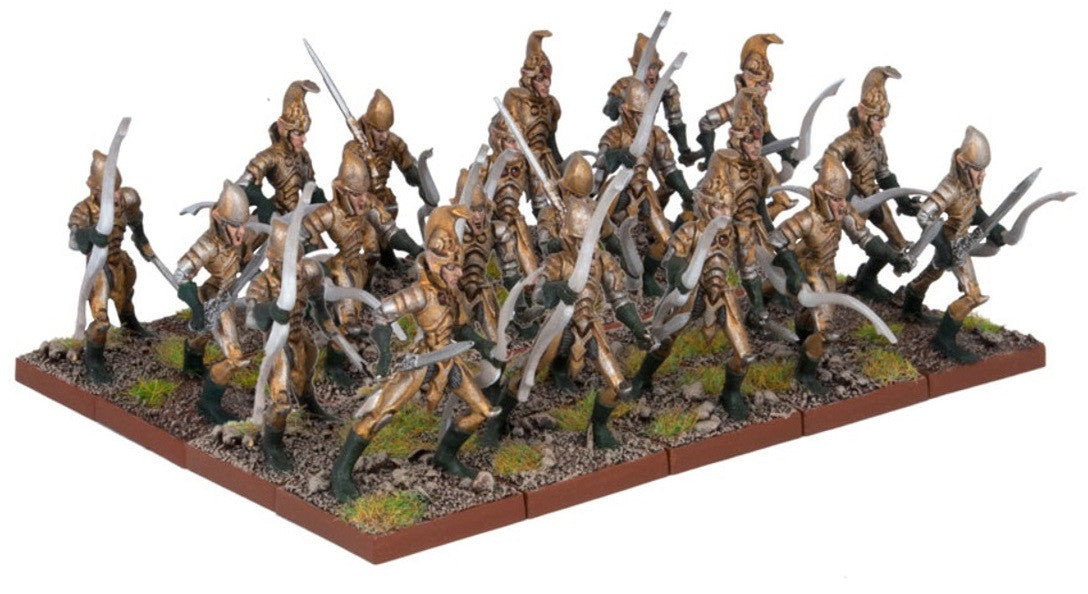 Kings Of War Elf Scout (Gladestalkers) Regiment – Little Plastic Fellas