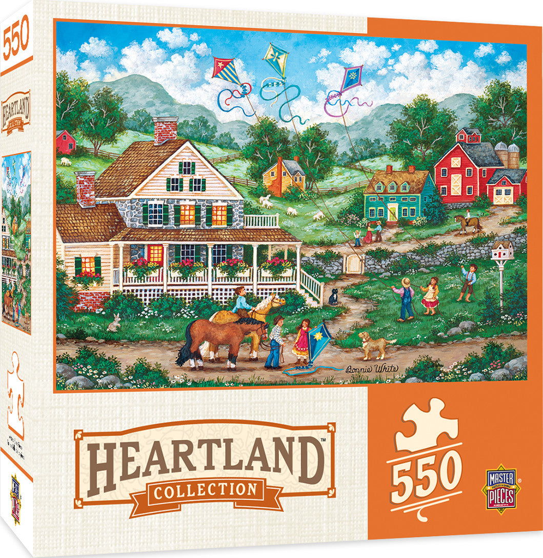 Masterpieces Puzzle Heartland Collection Crosswinds Puzzle 550 pieces ...