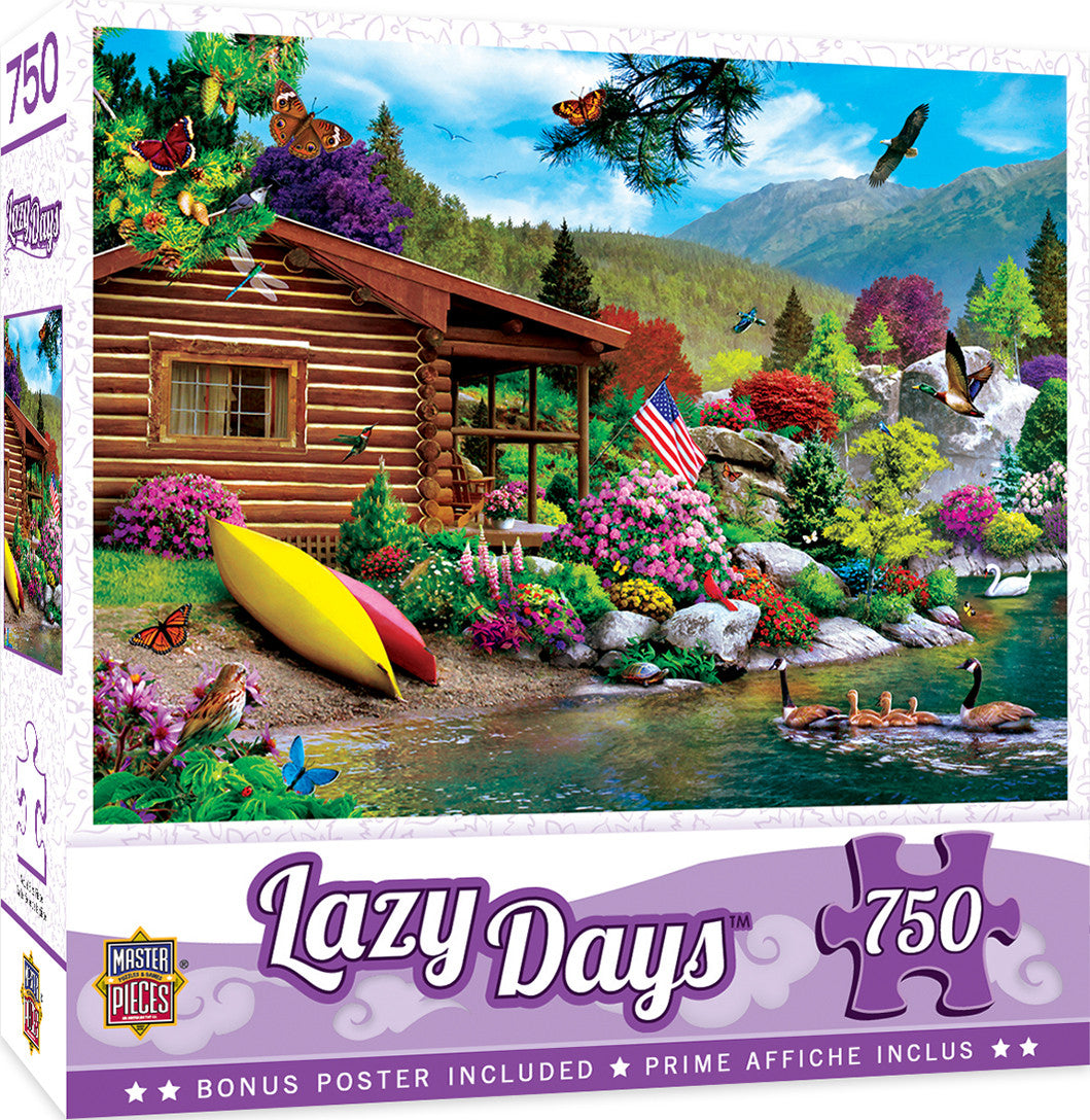 Masterpieces Puzzle Lazy Days Free to Fly Puzzle 750 pieces – Little ...