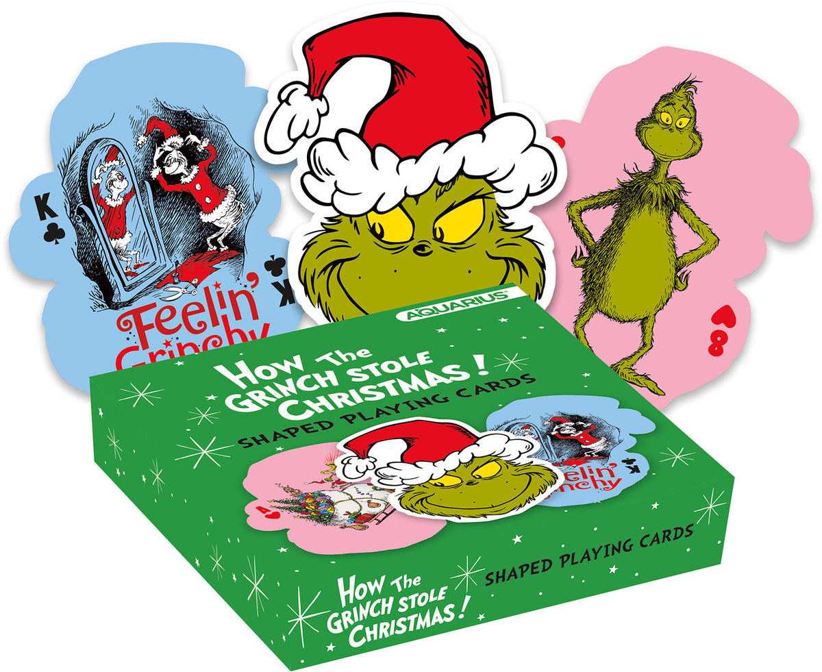 Playing Cards How the Grinch Stole Christmas Shaped Cards – Little ...