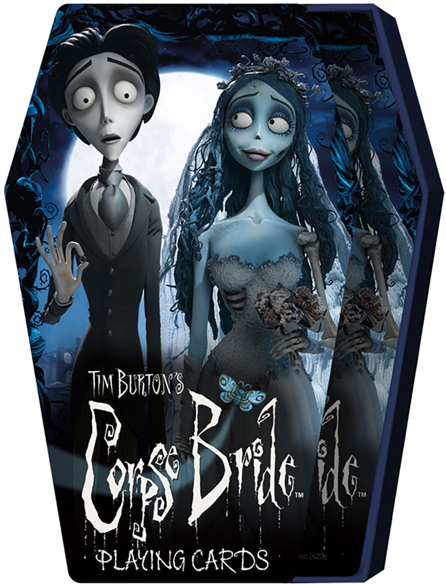 Playing Cards Tim Burtons Corpse Bride Coffin Box Premium – Little ...