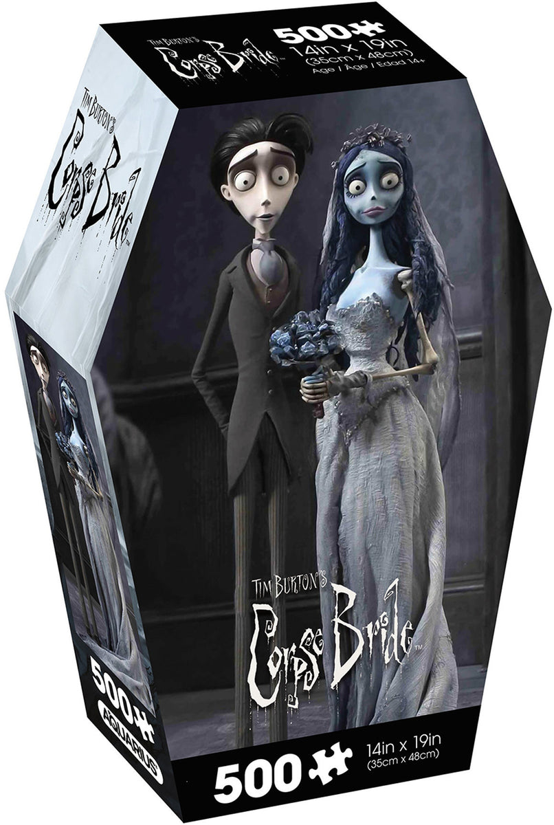 Aquarius Puzzle Tim Burtons Corpse Bride Coffin Box Puzzle 500 pieces ...