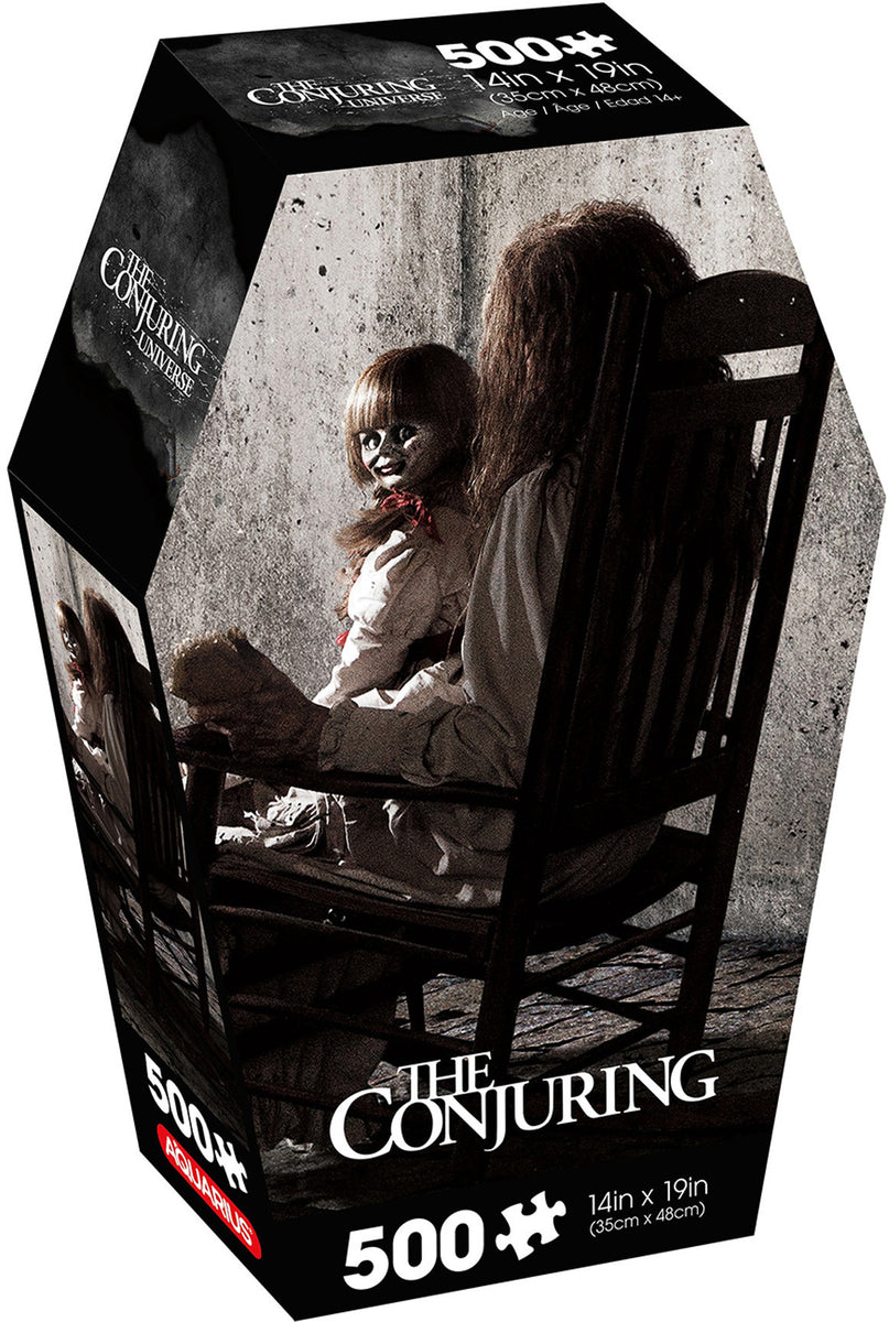 Aquarius Puzzle The Conjuring Coffin Box Puzzle 500 pieces – Little ...