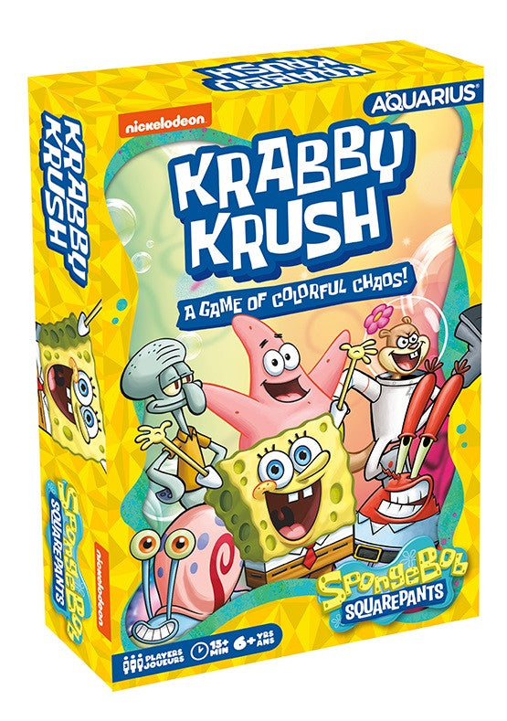 Memory Master Card Game Spongebob Squarepants Krabby Krush – Little ...