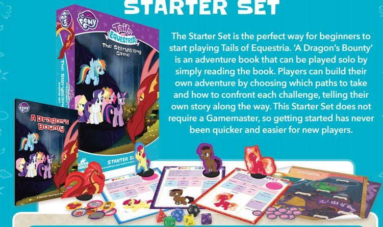 My Little Pony RPG Tails of Equestria Starter Set – Little Plastic Fellas