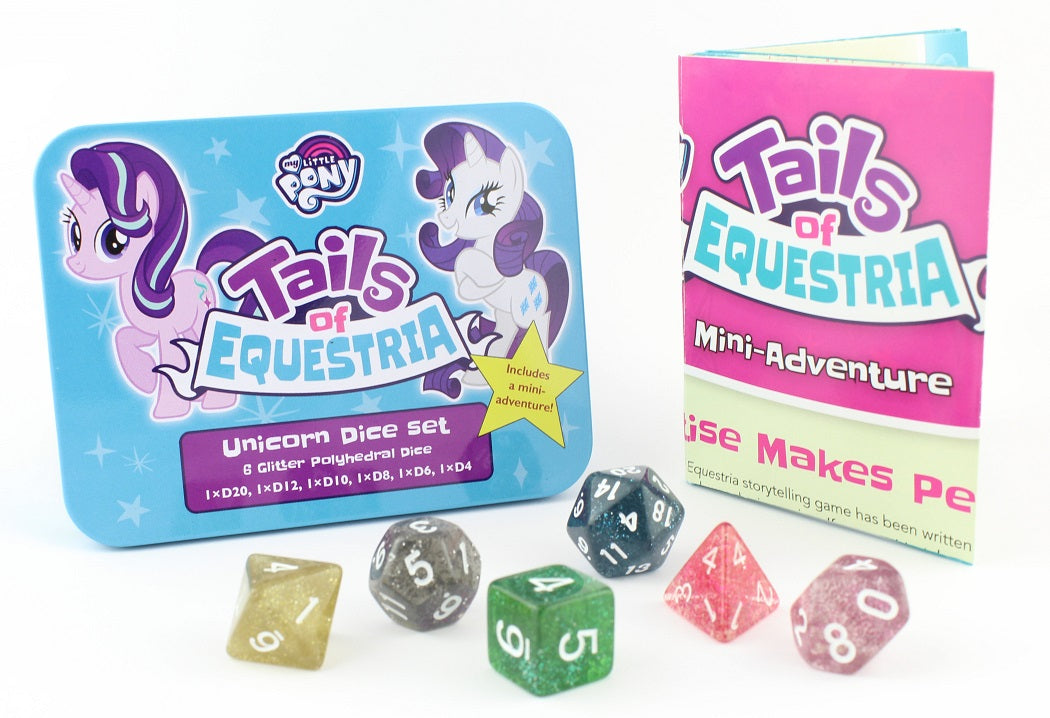 My Little Pony RPG Tails of Equestria Unicorn Dice Set – Little Plastic ...