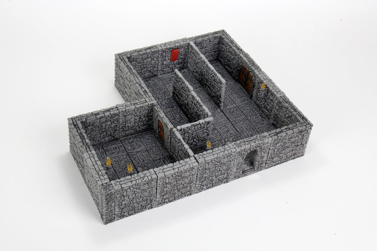WarLock Tiles Dungeon Tiles II Full Height Stone Walls Expansion ...